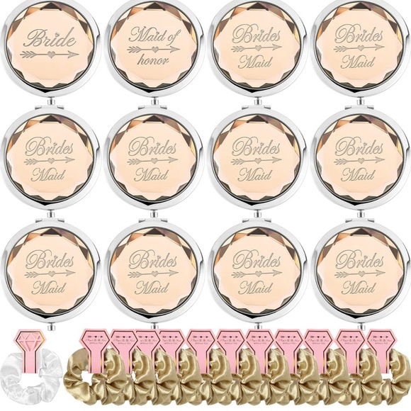 Accessories | 12 Compact Pocket Makeup Mirrors Set | Poshmark